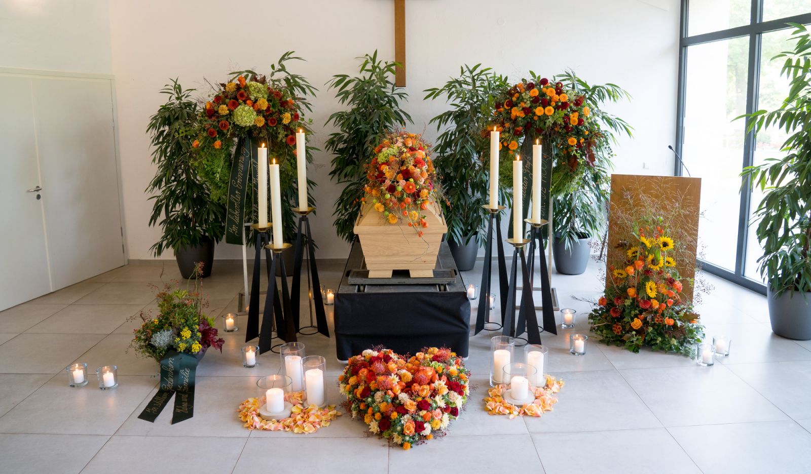 trauer & gedenken – Blumen Schönmann